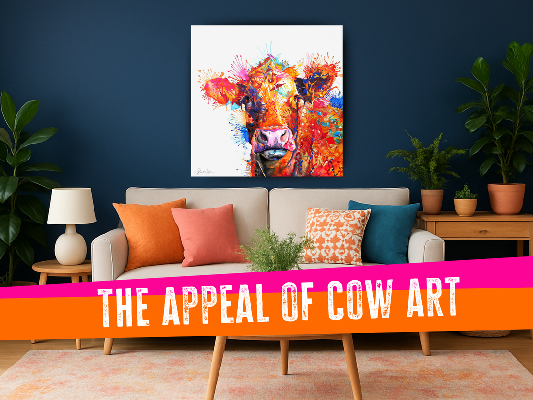 What Makes Highland Cow Paintings So Popular in UK Homes? – Sarah ...