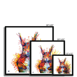 Cyril the Squirrel Framed Print – Sarah Taylor Art